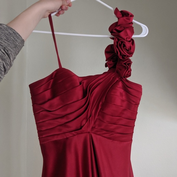 Dresses | Custom Made Red Prom Dress | Poshmark